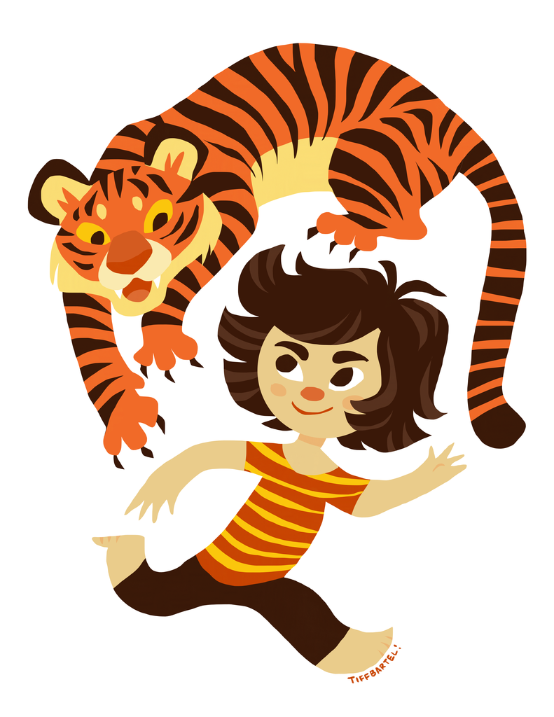 A Woman and Her Tiger – Tiff Bartel